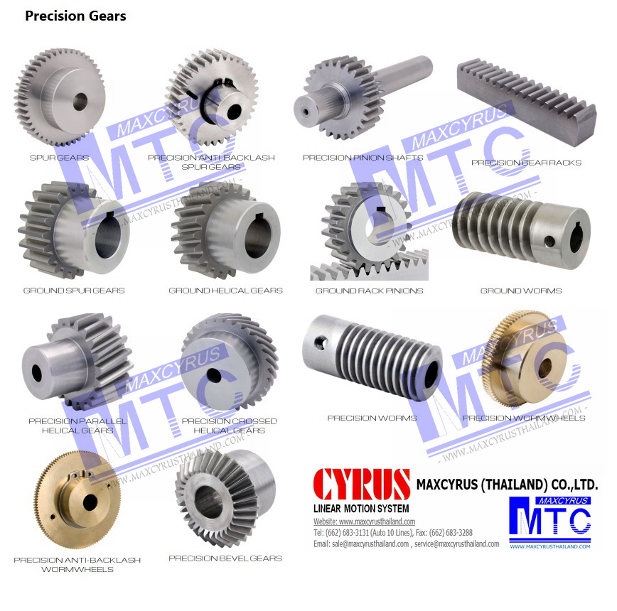 PRECISION GEAR - บริษัท แมกซ์ไซรัส (ไทยแลนด์) จำกัด