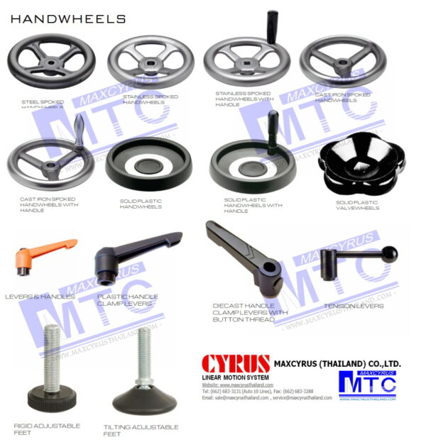 Handwheels - บริษัท แมกซ์ไซรัส (ไทยแลนด์) จำกัด